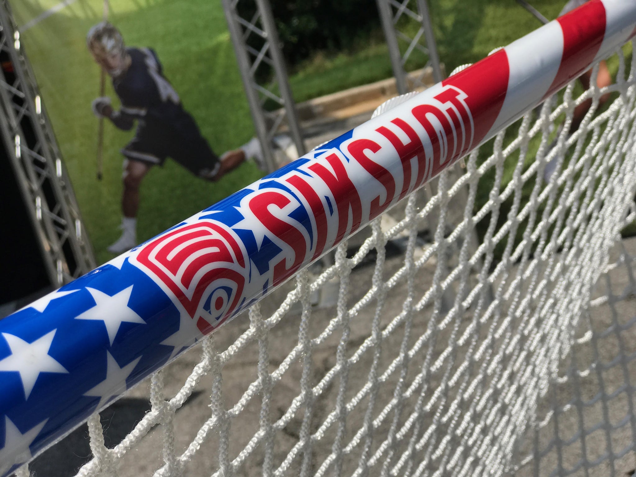USA Custom Lacrosse Goal - SikShot